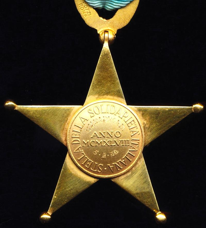 Aberdeen Medals | Italy (Republic): Order of the Star of Italian ...
