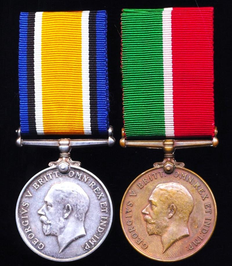 Aberdeen Medals | A 'Foreign Trades' Master Mariner's Great War ...