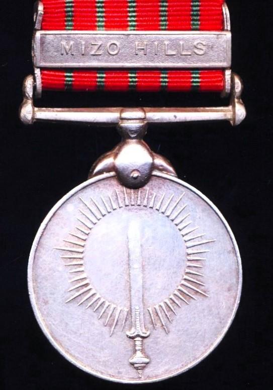 Aberdeen Medals | India: General Service Medal 1947. With clasp 'Mizo ...