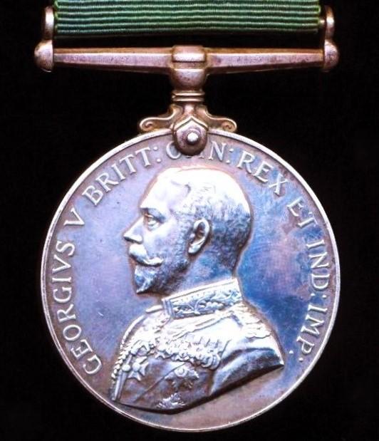 Aberdeen Medals | Colonial Auxiliary Force Long Service Medal. GV issue ...