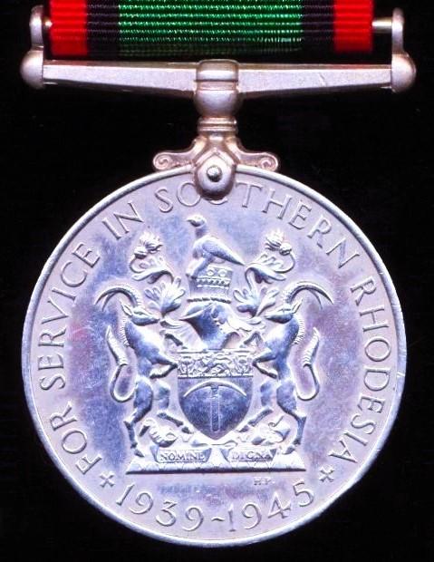 Aberdeen Medals | Southern Rhodesia Medal For War Service (1939-1945)