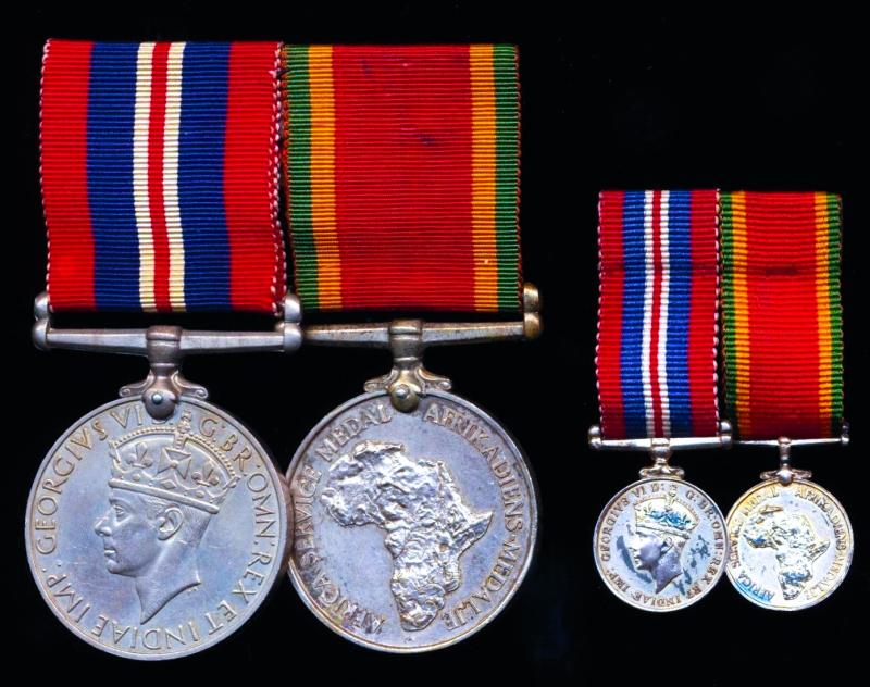 Aberdeen Medals | A positively attributed pair of miniature medals to a ...