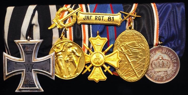 Aberdeen Medals | Germany (Imperial): A 'Regimentally' positively ...