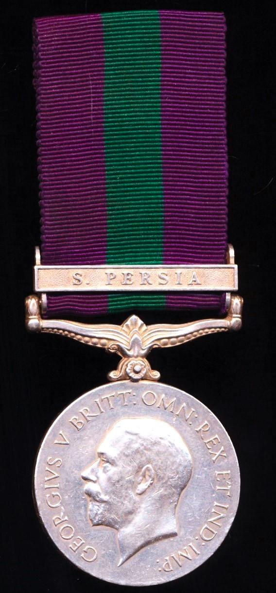 Aberdeen Medals | General Service 1918-62. GV first issue with clasp 'S ...