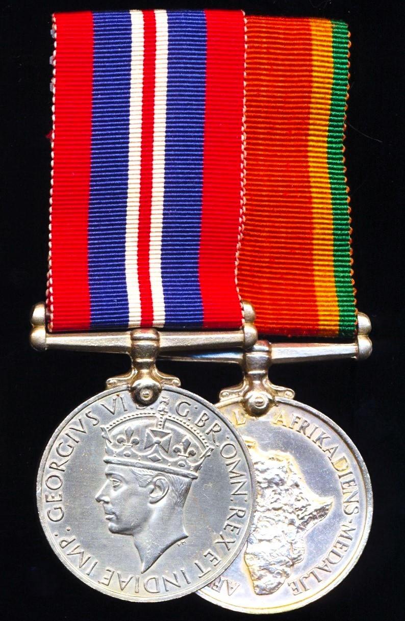 Aberdeen Medals | A South African pair of medals for service during the ...