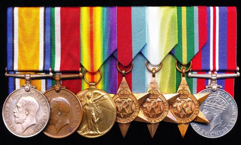 Aberdeen Medals | A Merchant Seaman's World Wars Multi-Campaign medal group of 7: Steward Sidney ...