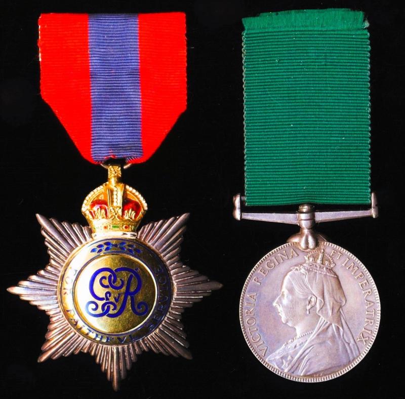 Aberdeen Medals | A scarce Imperial Service Order and volunteer long ...