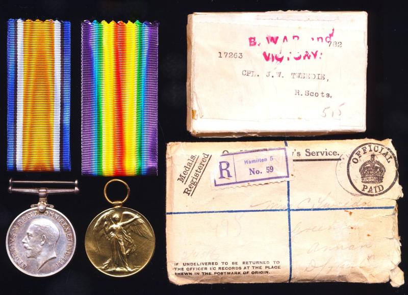 Aberdeen Medals | A Jock casualty '1st Day Battle of the Somme' later 'Killed-in-Action' Great ...