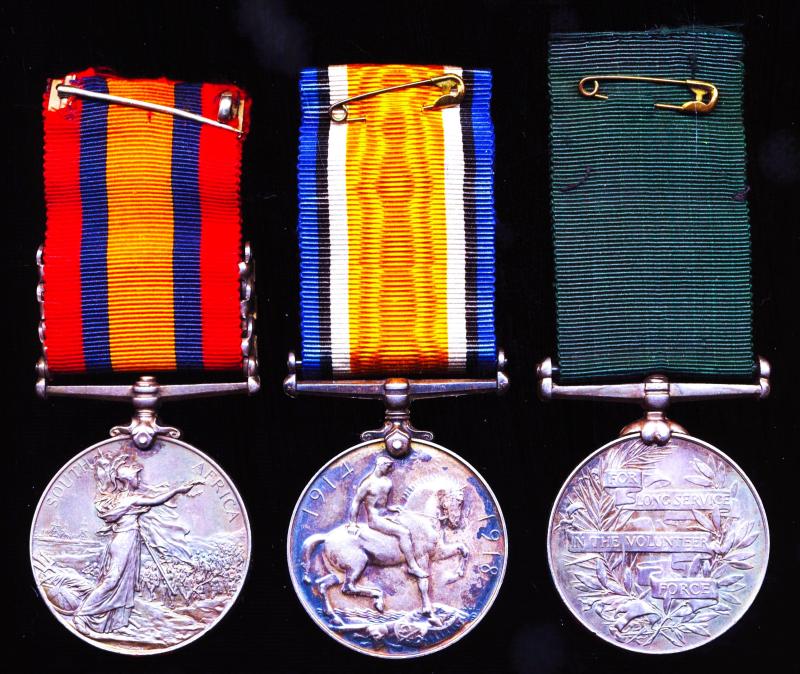 Aberdeen Medals | A 'Tea Planter's' and India 'Volunteer's' South African War, Great War & Long ...