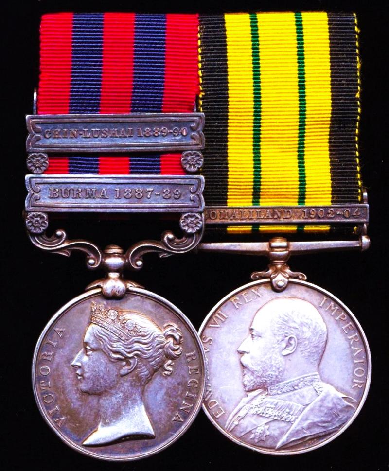 Aberdeen Medals | A rare combination of colonial campaign medals to a ...