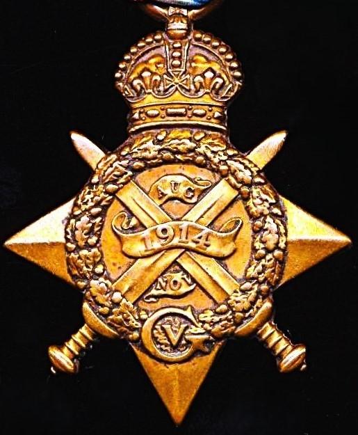 Aberdeen Medals | 1914 Star. No clasp (8952 Pte. J. Lawrence . K.O.Sco: Bord.)