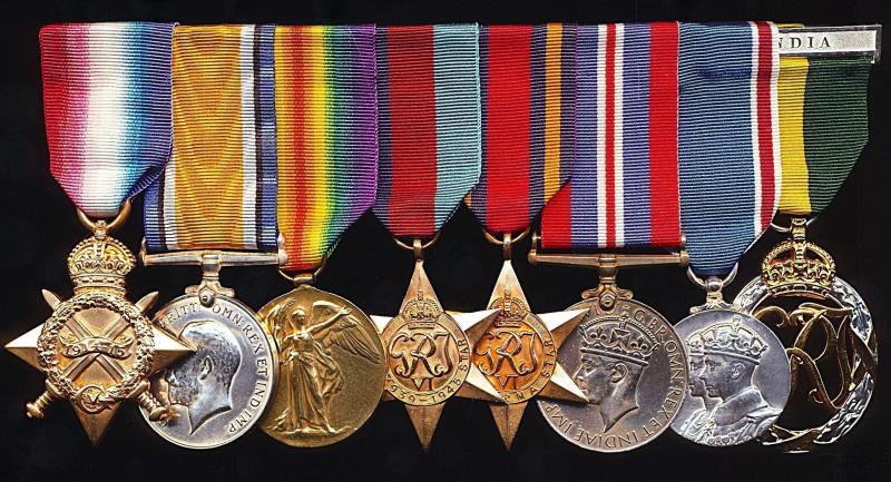 Aberdeen Medals | A rare 'Efficiency Decoration India' World Wars medal ...