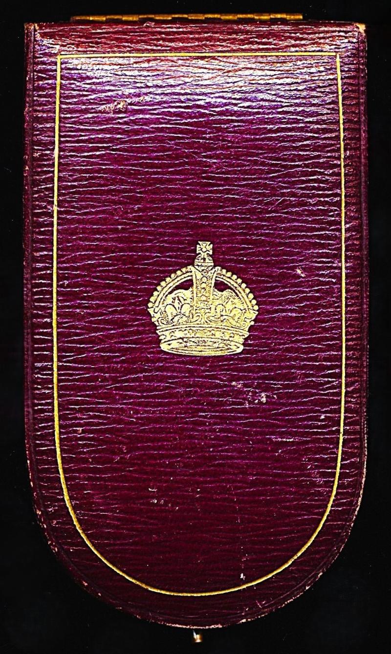 Aberdeen Medals | Military Cross: Case of issue. 1915-1936 era, and as ...