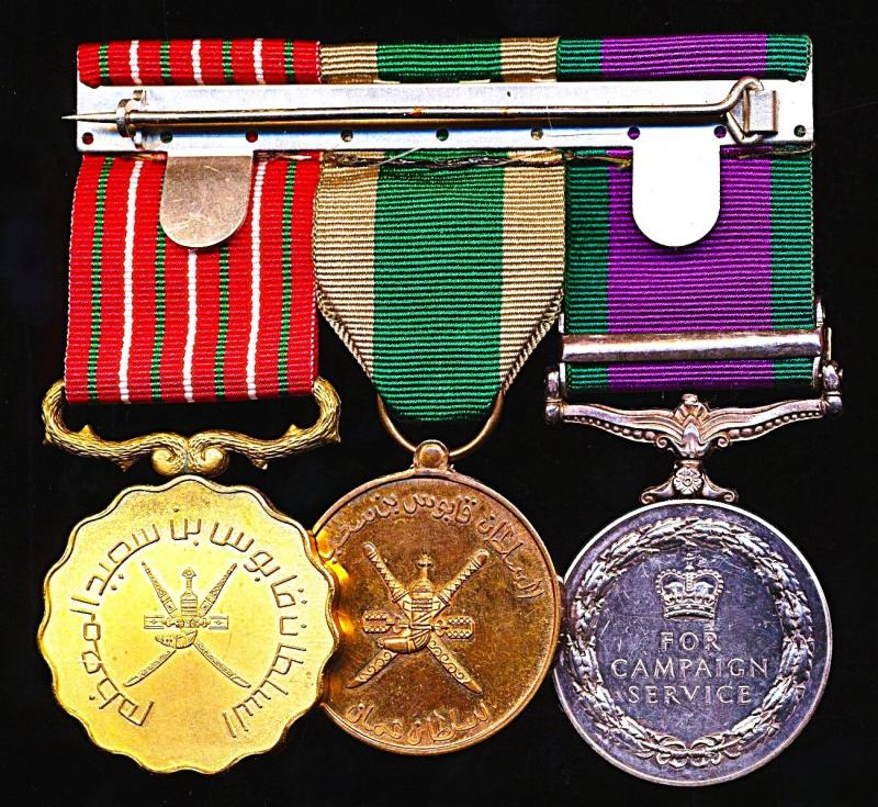 Aberdeen Medals | A Naval 'Aircrew' campaign and Sultanate of Oman ...