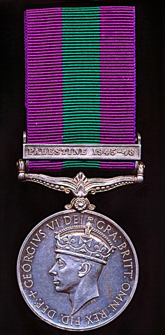Aberdeen Medals | General Service Medal 1918-62. GVI second issue with ...