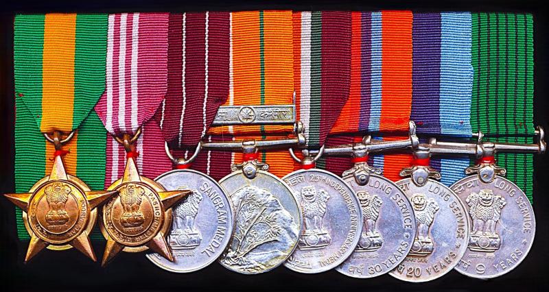 Aberdeen Medals | An Indian Officer's multi campaign and long service ...