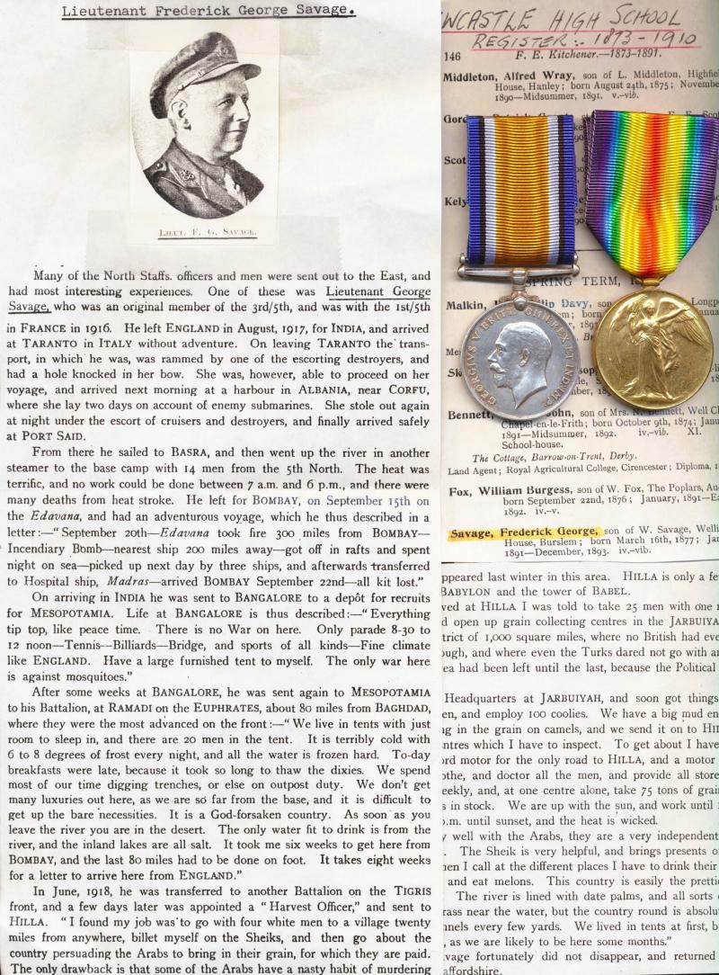Aberdeen Medals | A fascinating 'Great War' medal pair - "It's a God ...