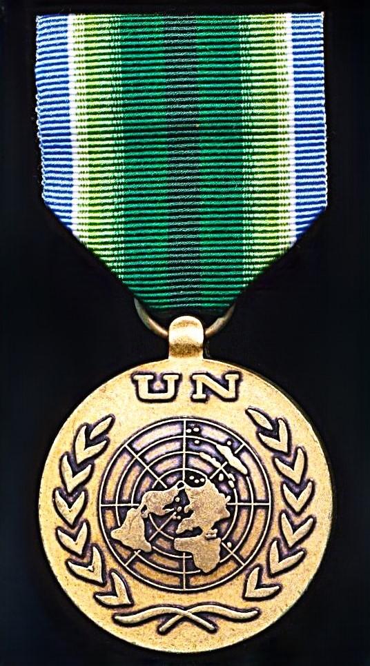 Aberdeen Medals | United Nations: Service Medal. With riband for ...