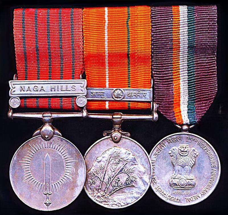 Aberdeen Medals | An Indian Army senior NCO's campaign, theatre service ...